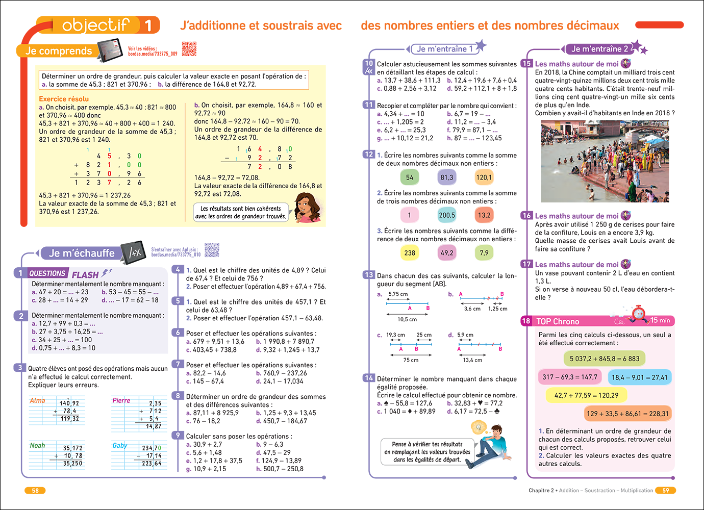 Manuel de mathématiques - Myriade 6e | Bordas éditeur