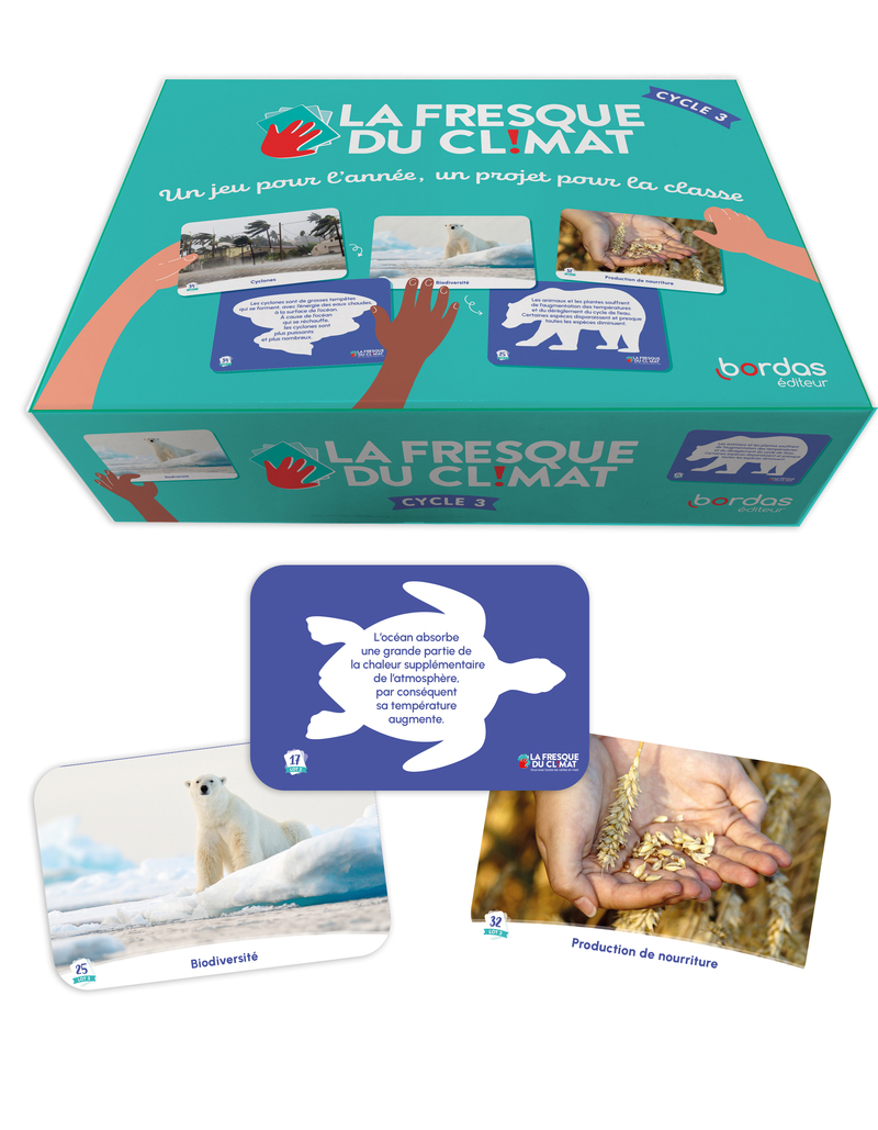 La Fresque du climat - Cycle 3 * Jeu pédagogique (Ed. 2024) | Bordas ...
