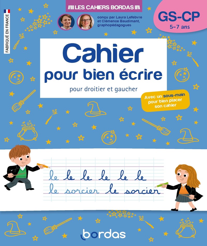 Cahier Pour Bien écrire Gs Cp Cahier Dexercices Bordas éditeur