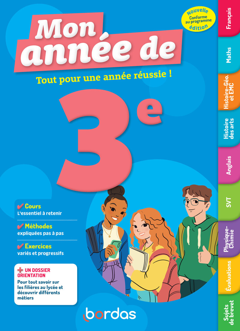 Mon Année de 3e - Des cours, de la méthode et des exercices pour ...