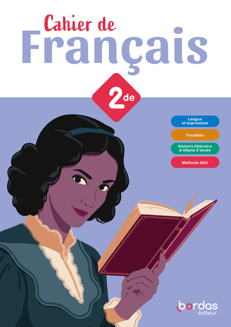 Cahier de Français 2de * Cahier d'exercices (Ed. 2024) | Bordas éditeur
